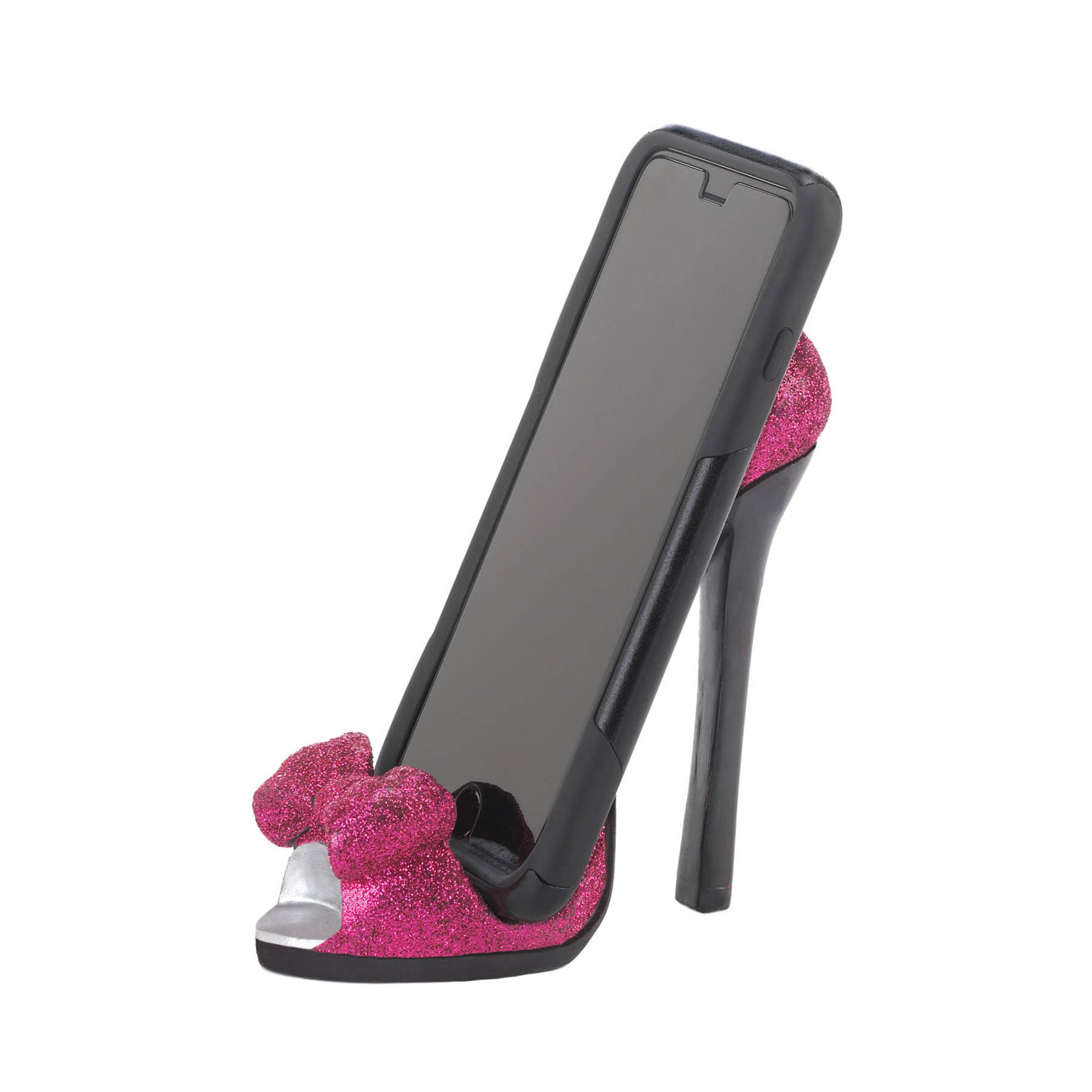 Wholesale Pink Bow Shoe Phone Holder - Buy Wholesale Electronics
