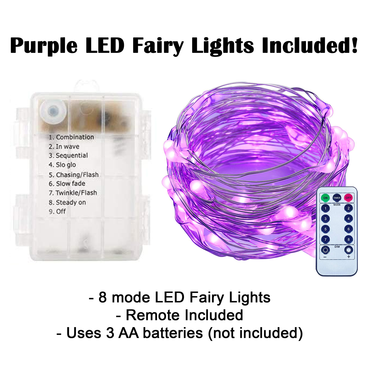 Wholesale Purple Candle Lanterns with LED Fairy Lights for sale at ...